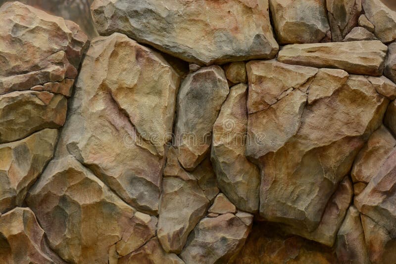 Stone Wall. Texture of Large Stones Stock Photo - Image of natural ...