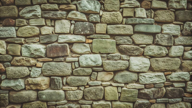 Stone wall texture pattern stock illustration. Illustration of texture ...