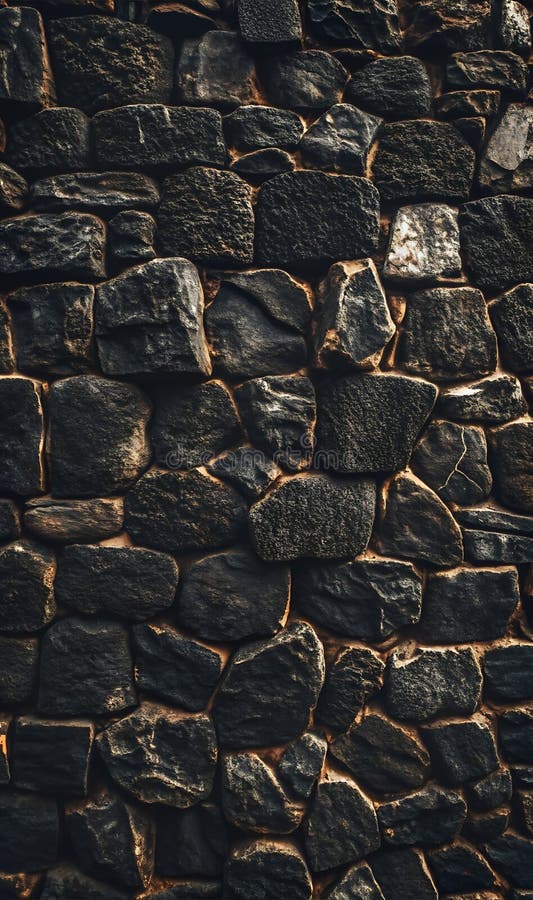 Stone wall texture pattern stock illustration. Illustration of stucco ...