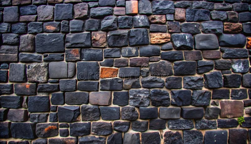 Stone wall texture pattern stock illustration. Illustration of wall ...