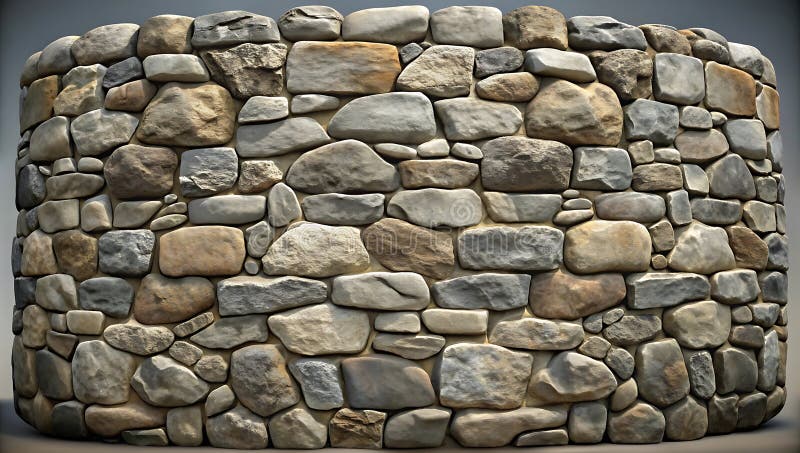 Stone wall texture pattern stock illustration. Illustration of style ...