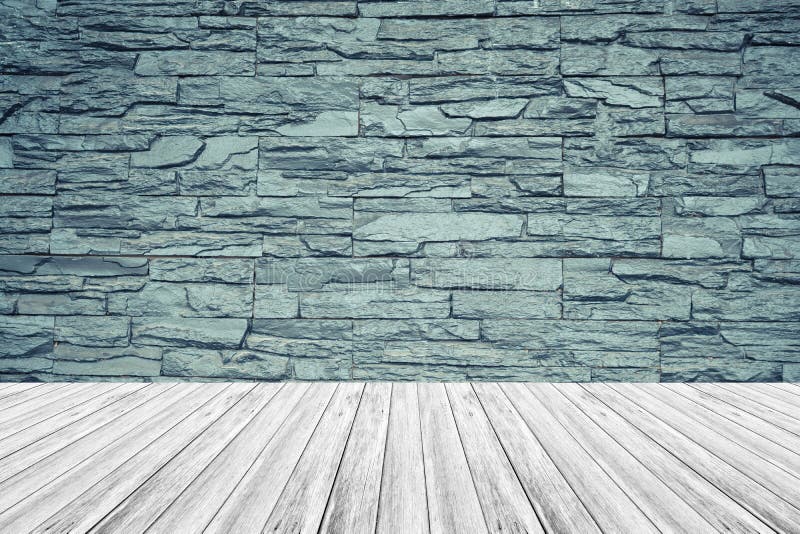 Stone Wall Texture , Process in Vintage Style with Wood Terrace Stock ...