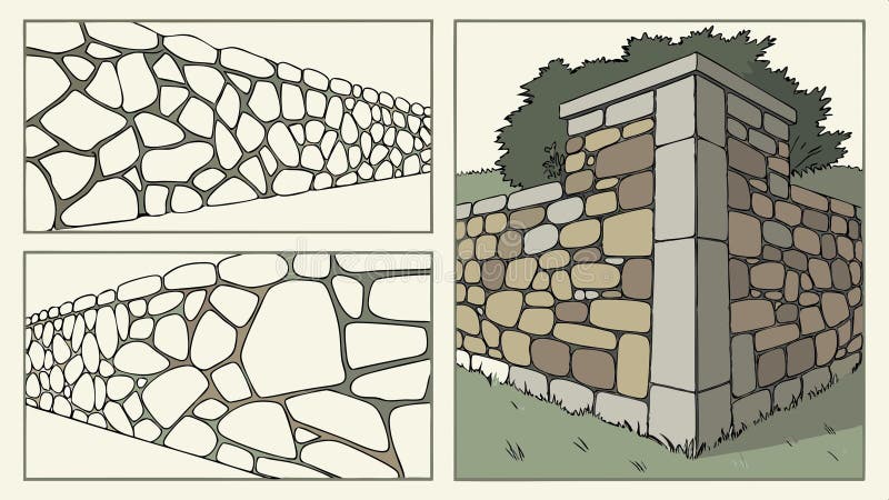 Stone Wall Texture, Rustic Background, Architectural Element, Rough ...