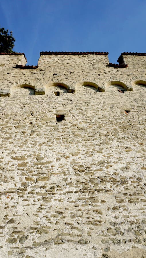 Stone Wall Texture Vertical of Castle in Lucerne Stock Photo - Image of ...