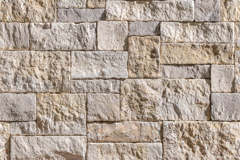 Natural Stone Wall Background, Stone Wall Tiles Design. Stock Photo ...