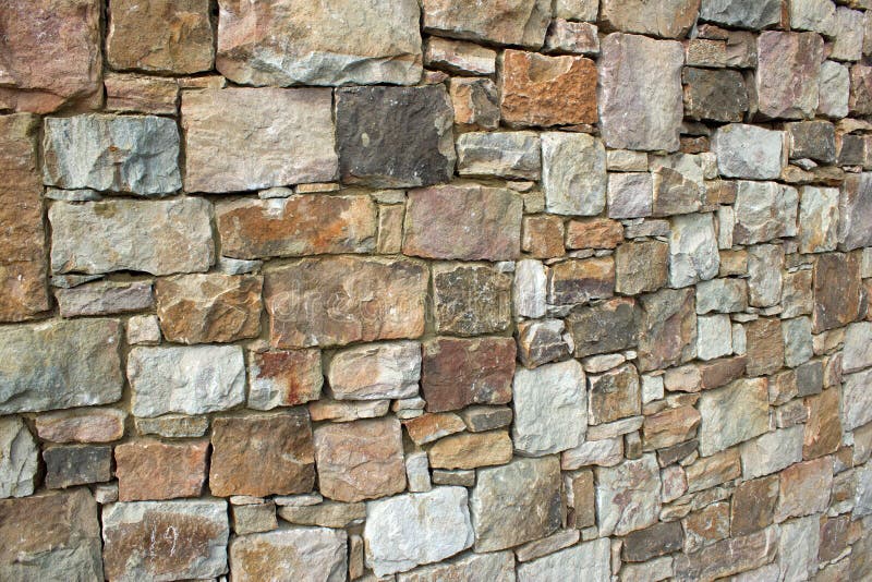 Stone Wall Twelve stock image. Image of square, blocks - 265600575