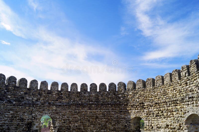 Stone wall view stock image. Image of deep, wall, architecture - 73598311
