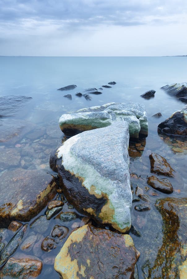 Stone in water stock photo. Image of nature, relaxation - 71025808
