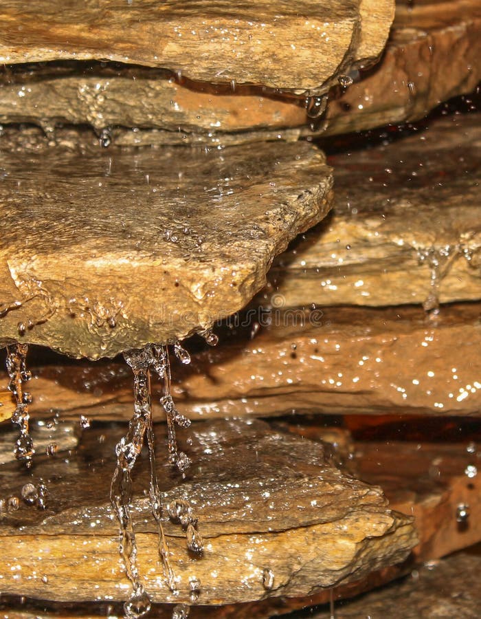 Stone Waterfall stock image. Image of nature, minerals - 44991469