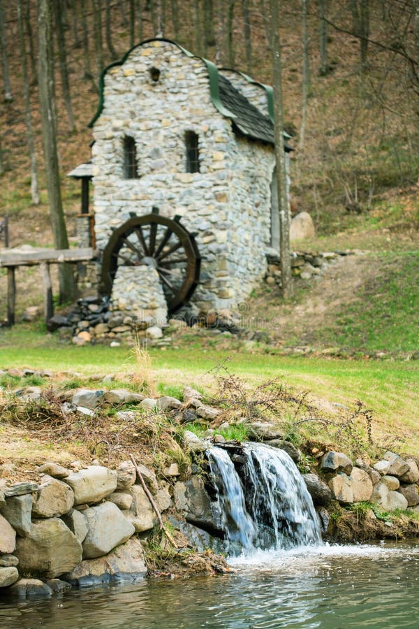 Stone watermill stock image. Image of tourism, stone - 53401279