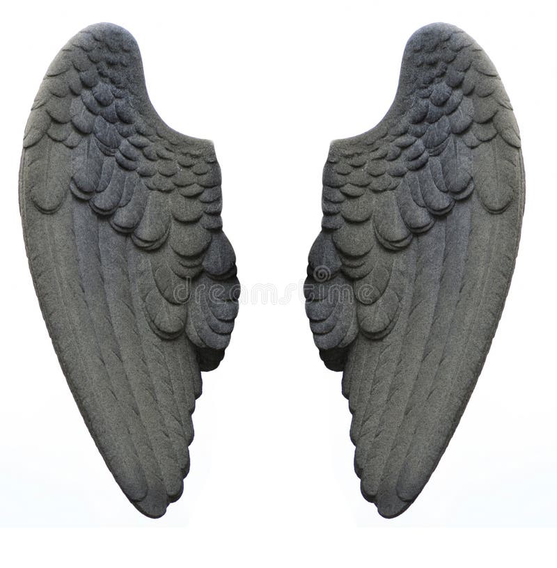 Stone Angel Wings stock photo. Image of angels, angel - 21782374