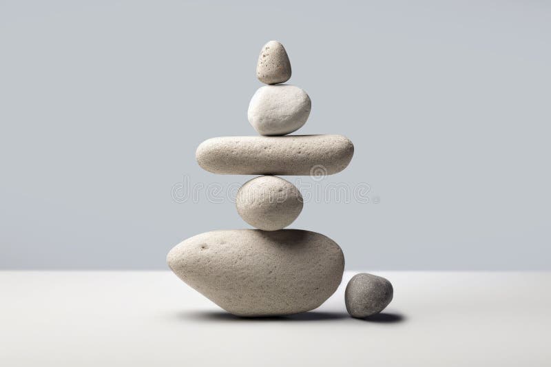 A Stone Zen Composition Captures the Essence of Minimalistic Simplicity ...