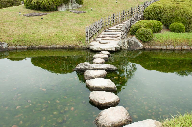 Beautiful Path stock photo. Image of cabin, stone, bright - 4489496