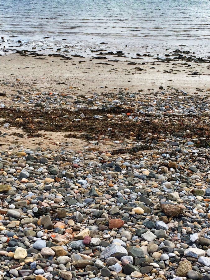 Stoned Beach stock image. Image of holy, stoned, northumberland - 45699311