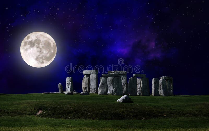Stonehenge Full Moon