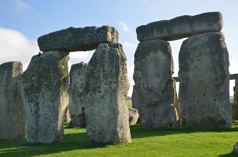 Stonehenge Trilithons stock image. Image of prehistoric - 46471765
