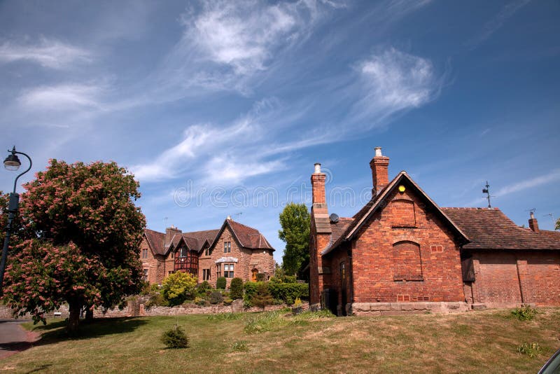 Stoneleigh village stock image. Image of england, sowe - 20499901