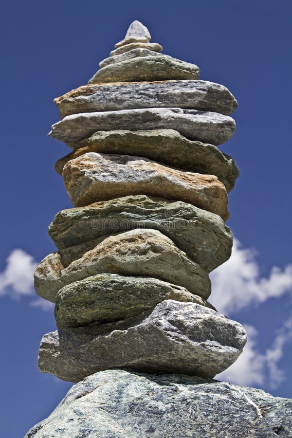 Stoneman stock image. Image of meditation, stone, hillwalking - 23855033