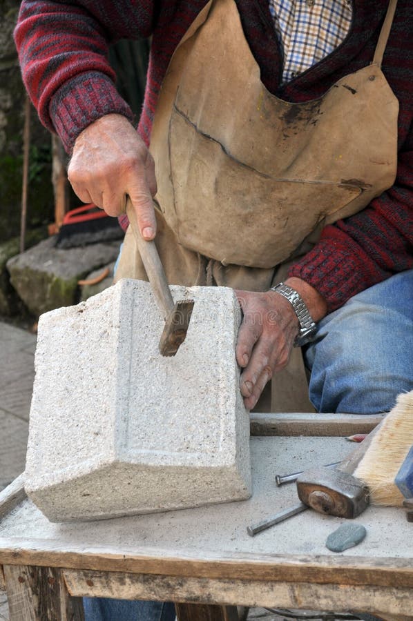 Stonemason stock photo. Image of sculptor, fingers, craft - 34444950