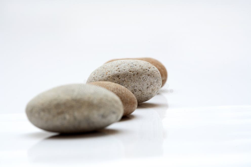 Stones stock image. Image of reflection, solid, white - 1655187