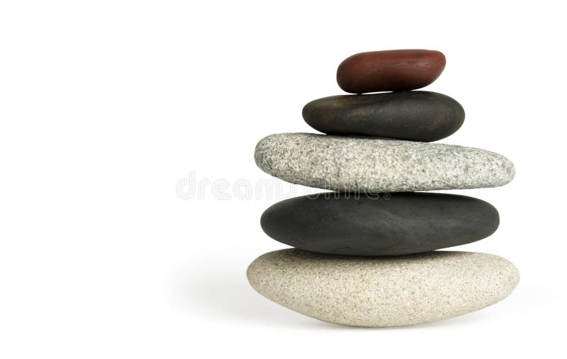 7 Stacks of Stones stock image. Image of balance, stacking - 7270289