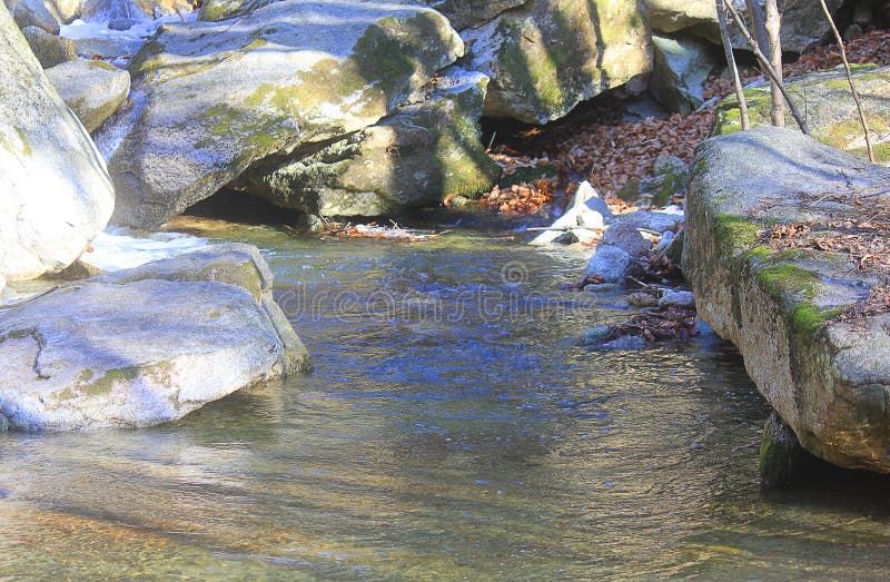 Stream stones stock photo. Image of color, exterior, pebbles - 193694