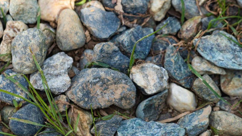 Stones Background Scattered of Various Shapes and Sizes Stock Photo ...