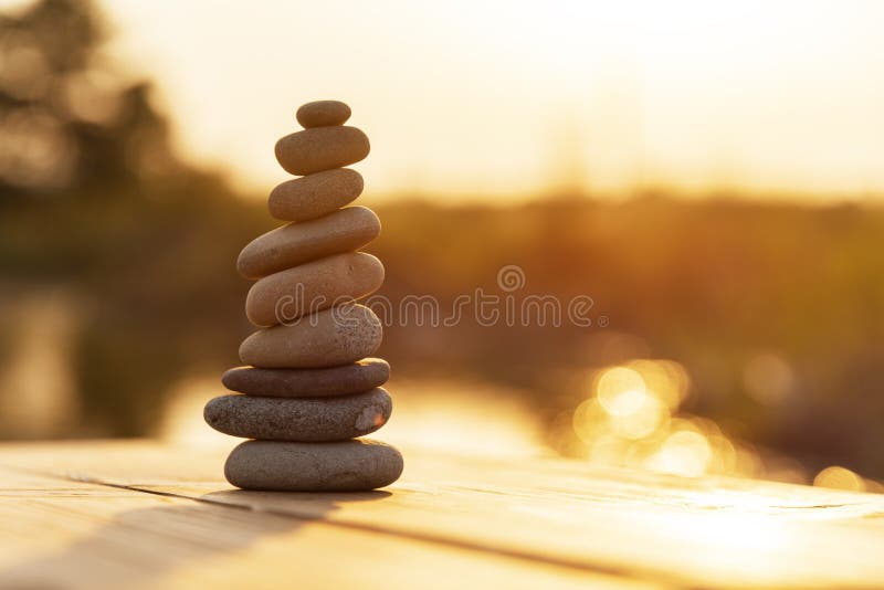 Stones Balance stock illustration. Illustration of heap - 305277596