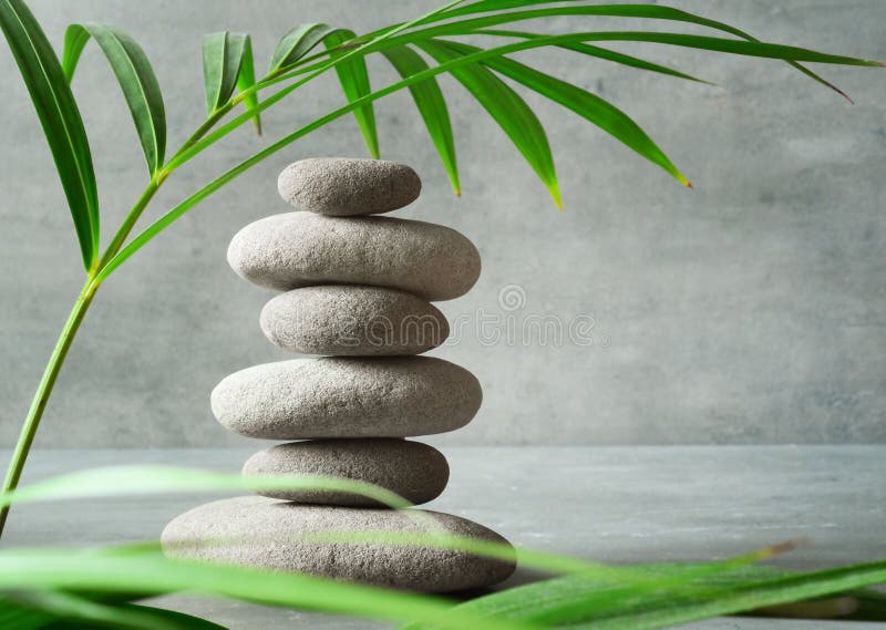 Stones Balance. Zen and Spa Concept. Stock Image - Image of asian ...