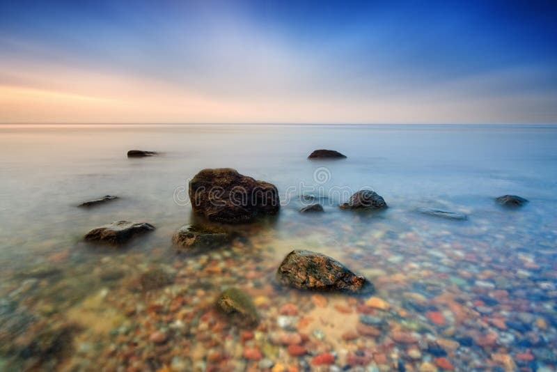 Stones in Baltic stock image. Image of beauty, pretty - 26436507