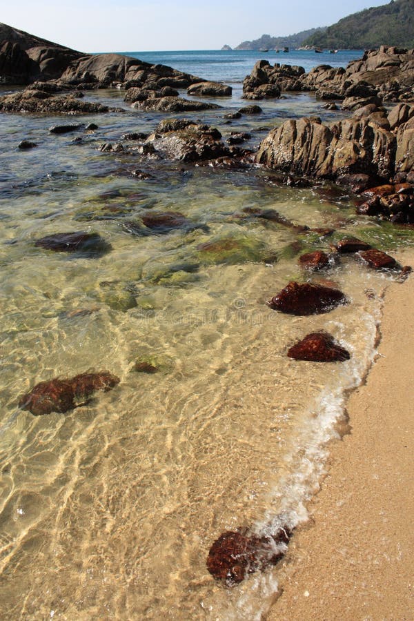 Stones on the beach stock image. Image of exotic, nature - 23470405