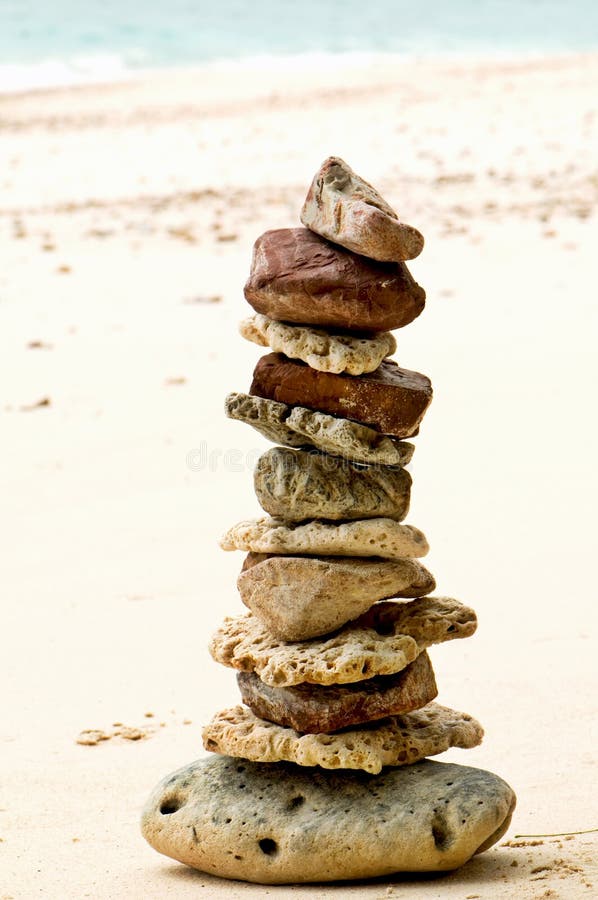 Stones on the Beach - Wellbeing Stock Photo - Image of texture, nature ...