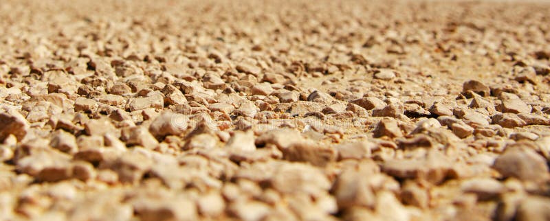 Stones in the Desert Close Up. Rocks in the Desert Stock Image - Image ...