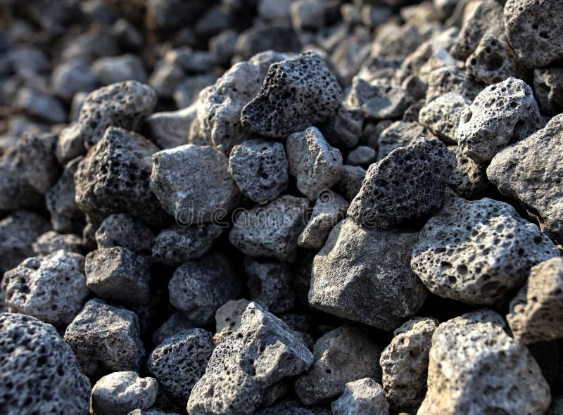 Stones on the Edge of the Asphalt Road Stock Photo - Image of sidewalk ...