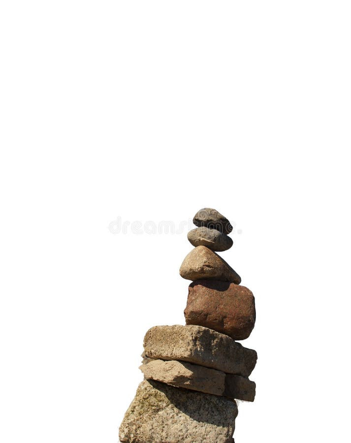 Stones in Equilibrium, Pile of Rocks in the Woods Near Graz, Austria ...