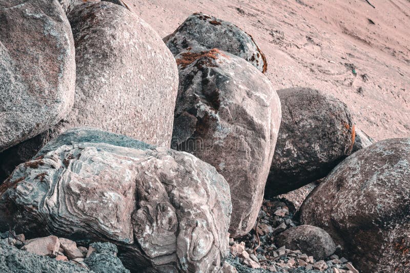 Stones, Granite, Huge Boulders, Natural Resources Stock Image - Image ...