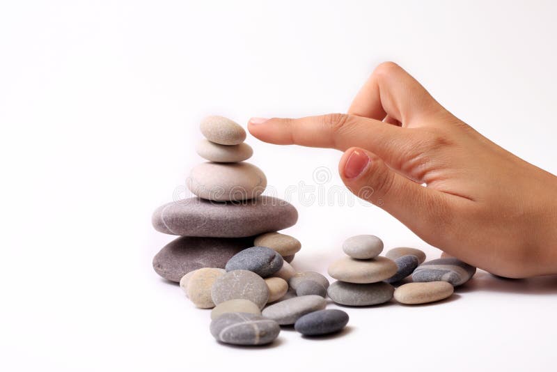 Stones and hand stock photo. Image of finger, stone, shape - 6892804
