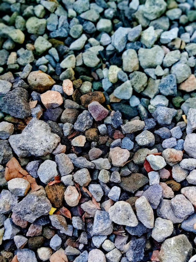 Stones that Have a Variety of Colors and Textures Stock Photo - Image ...