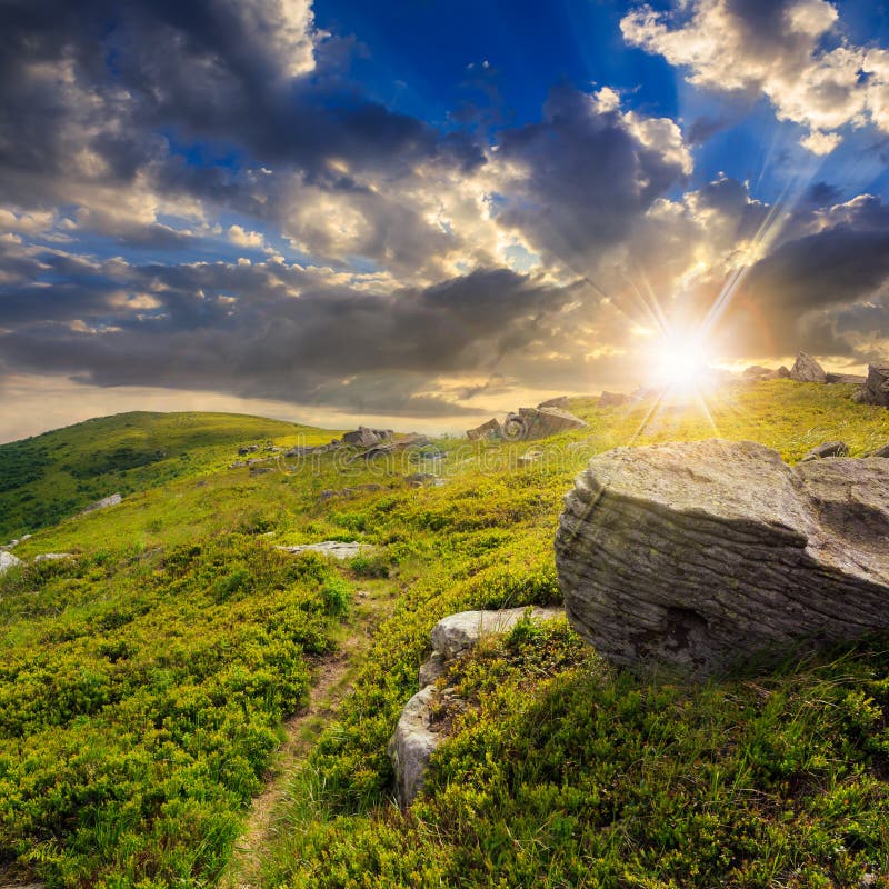 191 Stones Valley Hillside Sunset Stock Photos - Free & Royalty-Free ...