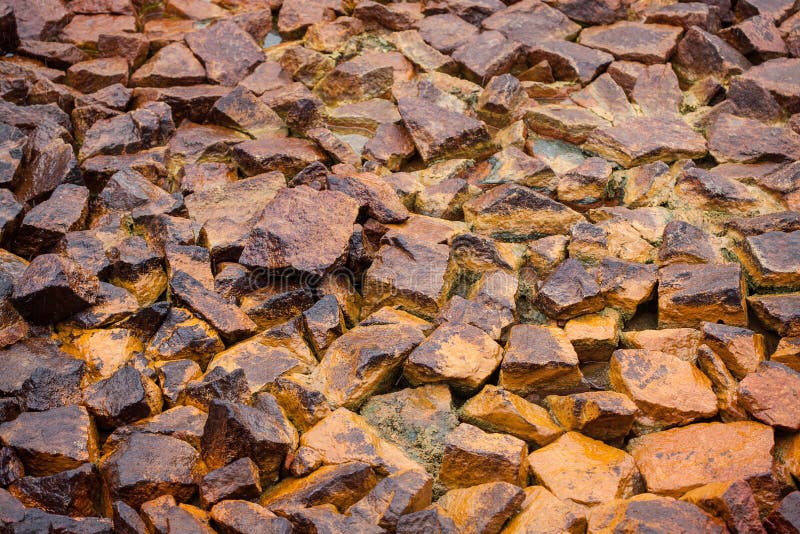 Stones in mud stock photo. Image of pebbly, dirty, outer - 34557232