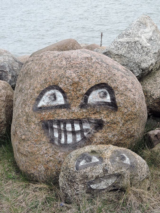 186 Painted Stones Face Stock Photos - Free & Royalty-Free Stock Photos ...