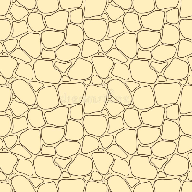 Stones seamless pattern stock vector. Illustration of background - 47760898