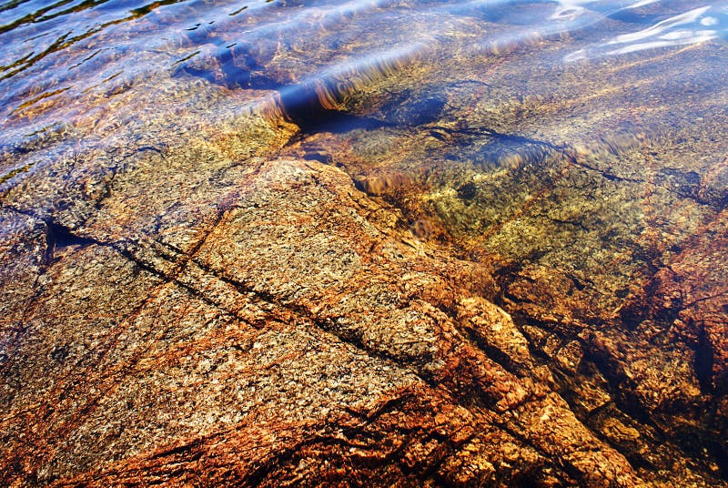 Stones Underwater Natural Background or Pattern. Stock Photo - Image of ...