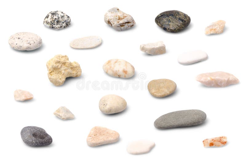 Stones set stock photo. Image of object, brown, mineral - 63305092