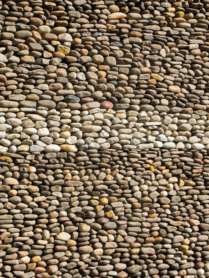 Stones Packed To Form a Wall Stock Photo - Image of packed, grouped ...
