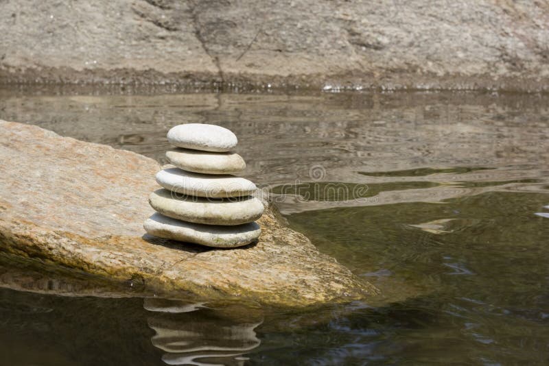 Stones stacked up stock photo. Image of simple, natural - 5953802