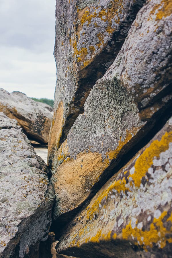 Stones Texture and Background. Rock Texture with Different Color Spots ...