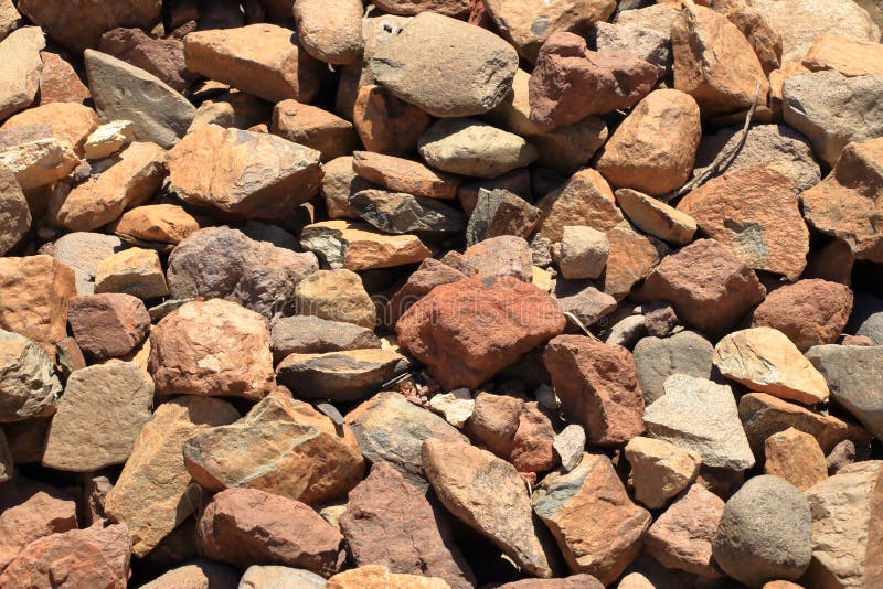 Grey Yellow Stonewall Made from Flagstone and Sandstone Slabs ...