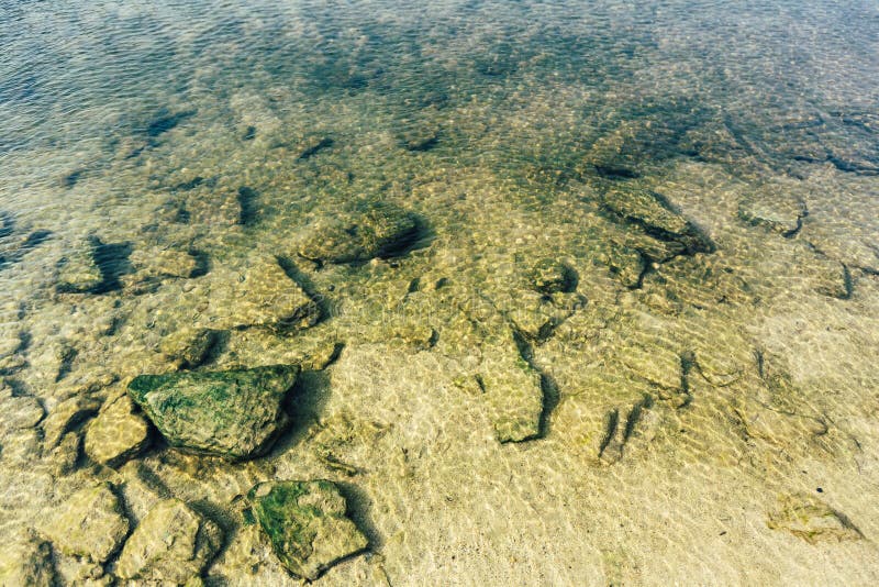 Stones under the sea stock image. Image of concept, clear - 60275137
