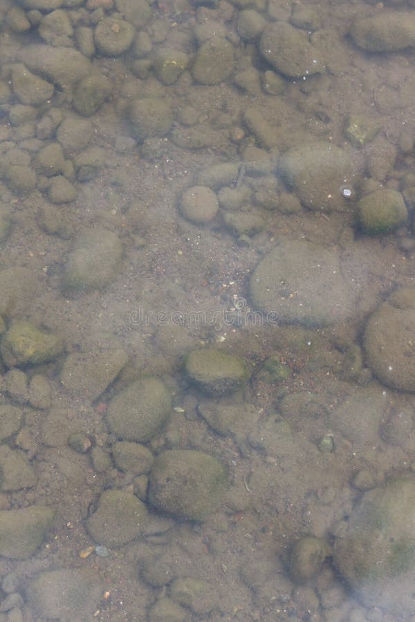 Stones Underwater from a River Stock Photo - Image of abstract ...